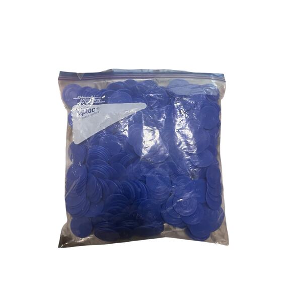 Accessories | Poker Chips Blue Stackable Lightweight Gallon Zip Lock ...